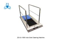 China Two Persons Stainless Steel 304 Shoe Sole Washer With Handrail for sale