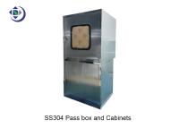 China SS304 Air Shower Pass Box For Cleanroom With Mechanical Interlock for sale