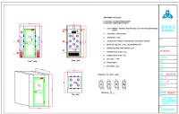 China AC380V 50HZ 3PH One Person SUS 304 Air Shower Cleanroom for sale