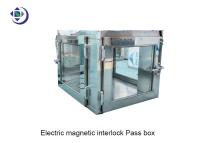 China Three Doors Interlocked Stainless Steel 304 Transfer Hatch For Cleanroom for sale