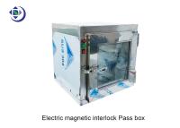 China Cleanroom Electric Interlock SUS304 Air Shower Pass Box for sale