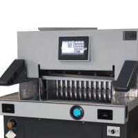 China High Quality 7 Inch Touchscreen Programmable Paper Cutting Machine Automatic Silent Hydraulic Paper Cutter High Speed Electric for sale