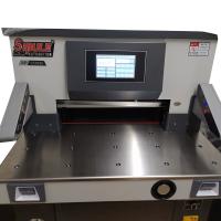 China High Quality 7 Inch Touchscreen Programmable Paper Cutting Machine Automatic Silent Hydraulic Paper Cutter High Speed Electric for sale