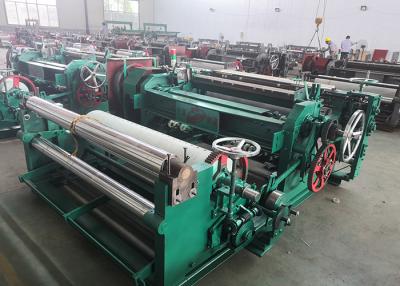 China Semi Automatic Stainless Steel Wire Mesh Weaving Machine Compact Design for sale