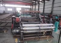 China Mechanical Rolling Wire Net Making Machine , Industrial Wire Mesh Equipment for sale