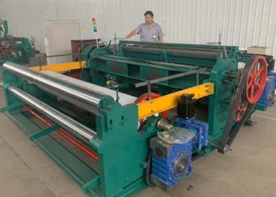 China Stable Stainless Steel Wire Mesh Weaving Machine 3mm Wire Diameter Low Noise for sale