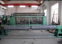 China Fully Automatic Chain Link Fence Machine Double Twist 225-265m Per Hour for sale