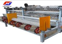 China High Production Efficiency Chain Link Fence Machine With Burr In Edge for sale