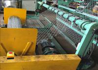 China Double Wire Chain Link Fence Making Machine With Advanced Technology Low Noise for sale