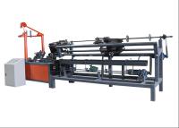 China Customized Chain Link Fence Equipment / Chain Link Weaving Machine Compact Design for sale