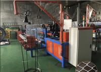 China Double Spiral Wire Fence Making Machine / Diamond Mesh Wire Making Machine Automated for sale