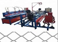 China Double Spiral Wire Fence Making Machine / Diamond Mesh Wire Making Machine Automated for sale