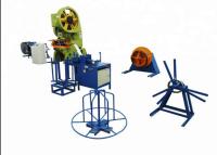 China Steel Razor Barbed Wire Machine / Automatic Barbed Wire Making Machine Light Duty for sale