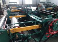 China Microgroove Wire Mesh Loom Machine / 1.8m Metal Wire Net Weaving Machine for sale