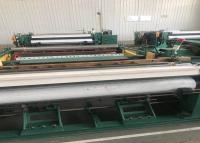 China Heavy-duty Fully-automatic 1300mm width 200 meshes stainless steel loom machine for sale