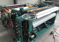 China Semi-Automatic 0.025--0.2 mm Wire Diameter Rolling Wire Net Making Machine ,  Industrial Wire Mesh Weaving Machine for sale