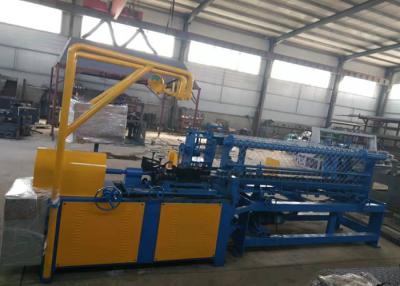 China 9.5kw 0.3mm Fully Automatic Chain Link Fencing Machine for sale