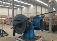 China KJ355 Carbon Steel Coil Hydraulic Double-cone Uncoiler with Peeler and Coil Car for sale