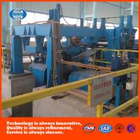 China KJ355 Carbon Steel Coil Hydraulic Double-cone Uncoiler with Peeler and Coil Car for sale