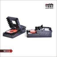 China 14*7.5*5 CM Professional Pest Control Reusable Rodent Rat Mice Catcher with Bait Plate for sale