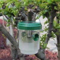 China 30 Pieces Outdoor Hanging Plastic Solar Wasp Trap for Sun Energy Fly Jay Bee Trap for sale