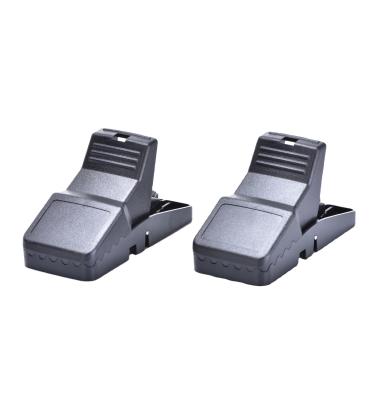 China Eco-Friendly Indoor Pest Control Black Plastic Mouse Traps for Mice Infestation for sale