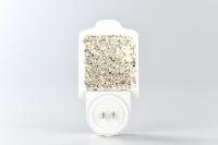 China ABS LED UV395x4pcs Mini Electric Mosquito Killing Lamp with Glue Pad and ABS Material for sale