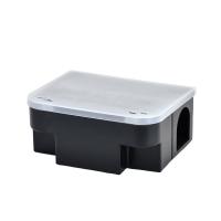China 1 Capacity Durable Plastic Rat Mouse Mice Rodent Bait Snap Station Box Pest Control for sale