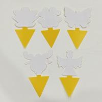 China Farm Lawn Garden Yellow Glue Sticky Fly Insect Termite Trap Inserts Customized for sale
