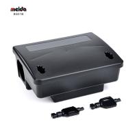 China Eco Friendly Plastic Rodent Control Box for Mice Bait Station in Black Power Source-Free for sale