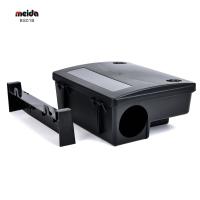 China Eco Friendly Plastic Rodent Control Box for Mice Bait Station in Black Power Source-Free for sale