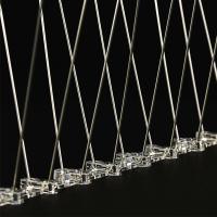 China Effective Pest Control Equipment Balcony Farm Lawn Stainless Steel Bird Pigeon Spikes for sale