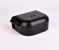 China 18 Days Production Lead Time Black Lockable Box Mice Mouse Rat Bait Station With Key for sale