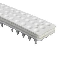 China Farm Balcony Fence Patio Wall PP All Plastic Anti Bird Pigeon Spikes No Power Needed for sale