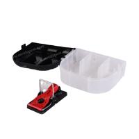 China Transparent Lid Safe Mouse Mice Rat Bait Station Trap Box Catcher for Fragrance None for sale