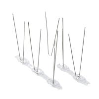China Farm Stainless Steel Bird Spikes for Outdoor Bird Repellent on Fence Windowsill Roof for sale
