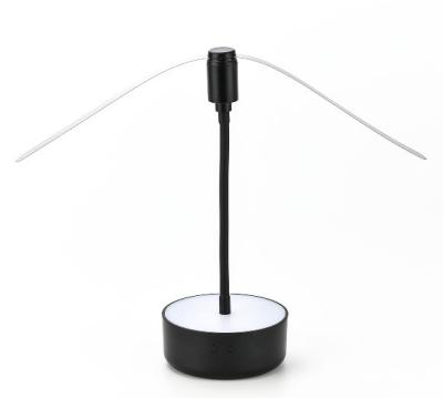 China 11x11x27.5cm ABS Material Li-ion Battery 2 in 1 Fly Mosquito Insect Repellent Fan Night Light for Spring Season for sale