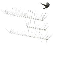 China Birds Pest Type Outdoor Stainless Steel Bird Spikes Deterrent for 20 Square Meters for sale