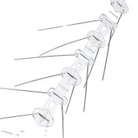China Birds Pest Type Outdoor Stainless Steel Bird Spikes Deterrent for 20 Square Meters for sale
