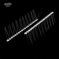 China Outdoor Balcony Roof Plastic Stainless Steel Anti Pigeon Bird Spikes Deterrent Device for sale