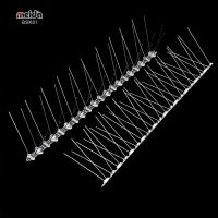 China Outdoor Balcony Roof Plastic Stainless Steel Anti Pigeon Bird Spikes Deterrent Device for sale