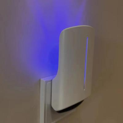 China Wall Plug in Mosquito Killer Lamp Moth Flying Insect Trap with Sticky Glue Pads for sale