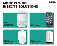 China 20-50 Square Meters Mosquito Trap Gnat Moth Flying Insect Traps with Suction Fan and ABS Electronic Parts for sale