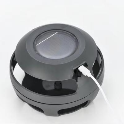 China 320g Solar Panel Flying Insect Trap for Termites Moths and Fleas No Chemicals Only Sticky Pads for sale
