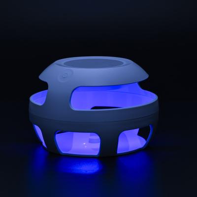 China ABS Electronic Parts Solar Panel USB Charging Warm Light Night Lamp for Catching Flying Insects Sticky Trap Moth Gnat for sale