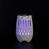 China ABS Electron Component Rechargeable UV395 Bug Zapper White Light Night Lamp for Moth Gnat Flying Insect Trap Mosquito Killing for sale
