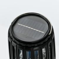 China 21-35 Pieces IPX4 Waterproof Night Light UV395 Bug Zapper Rechargeable Mosquito Killer Lamp with Solar Panel for sale