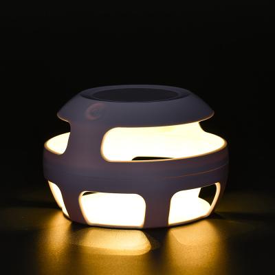 China 2 in 1 Rechargeable Warm Light Night Lamp UV LED USB Charging Mosquito Moth Gnat Catcher Flying Insects Sticky Trap for sale