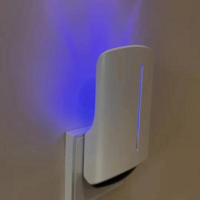 China Customized Design UV 365 UV 395 Plug-In Mosquito Moths Gnats Glue Catcher Flying Insect Trap for Indoor and Outdoor Areas for sale