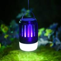 China Solar Camping Electronic Mosquito Killing Bug Zapper Killer Lamp Fly Trap for Outdoor Indoor for sale